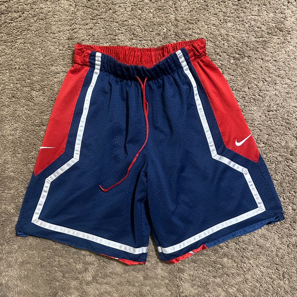 Vintage Nike Basketball Reversible “Blue & Red” Short… - Gem